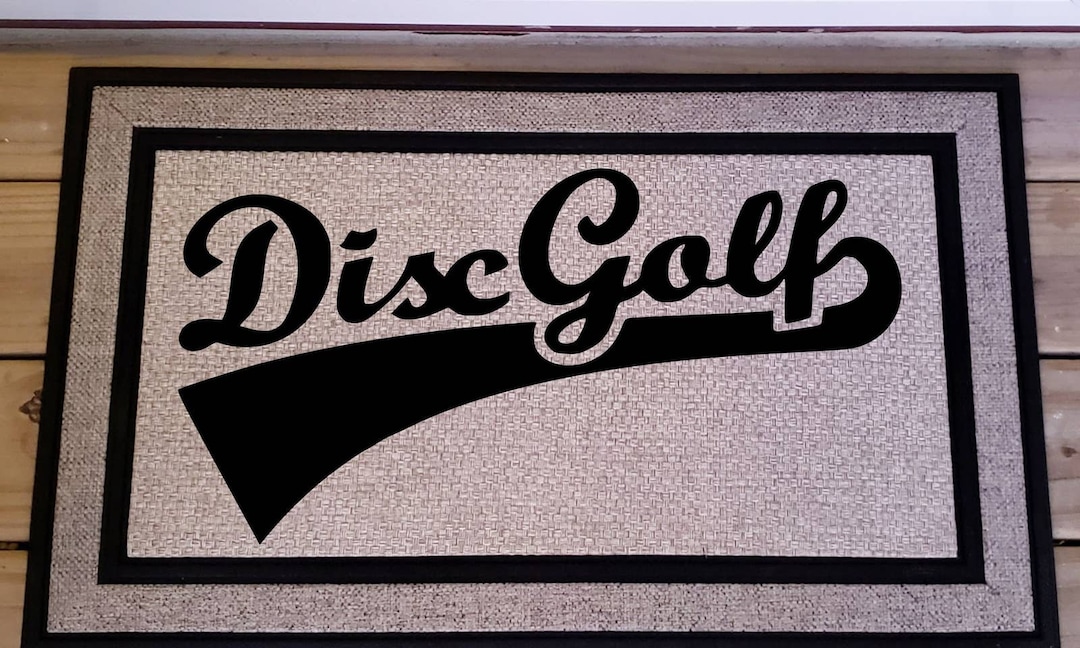 Disc Golf Discgolf Logo Door Mat Rug Carpet - Etsy