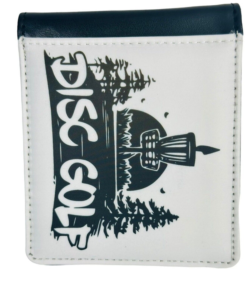 Disc Golf BASKET TREE SCENE Disc Sublimated Design Bi-fold Wallet ...