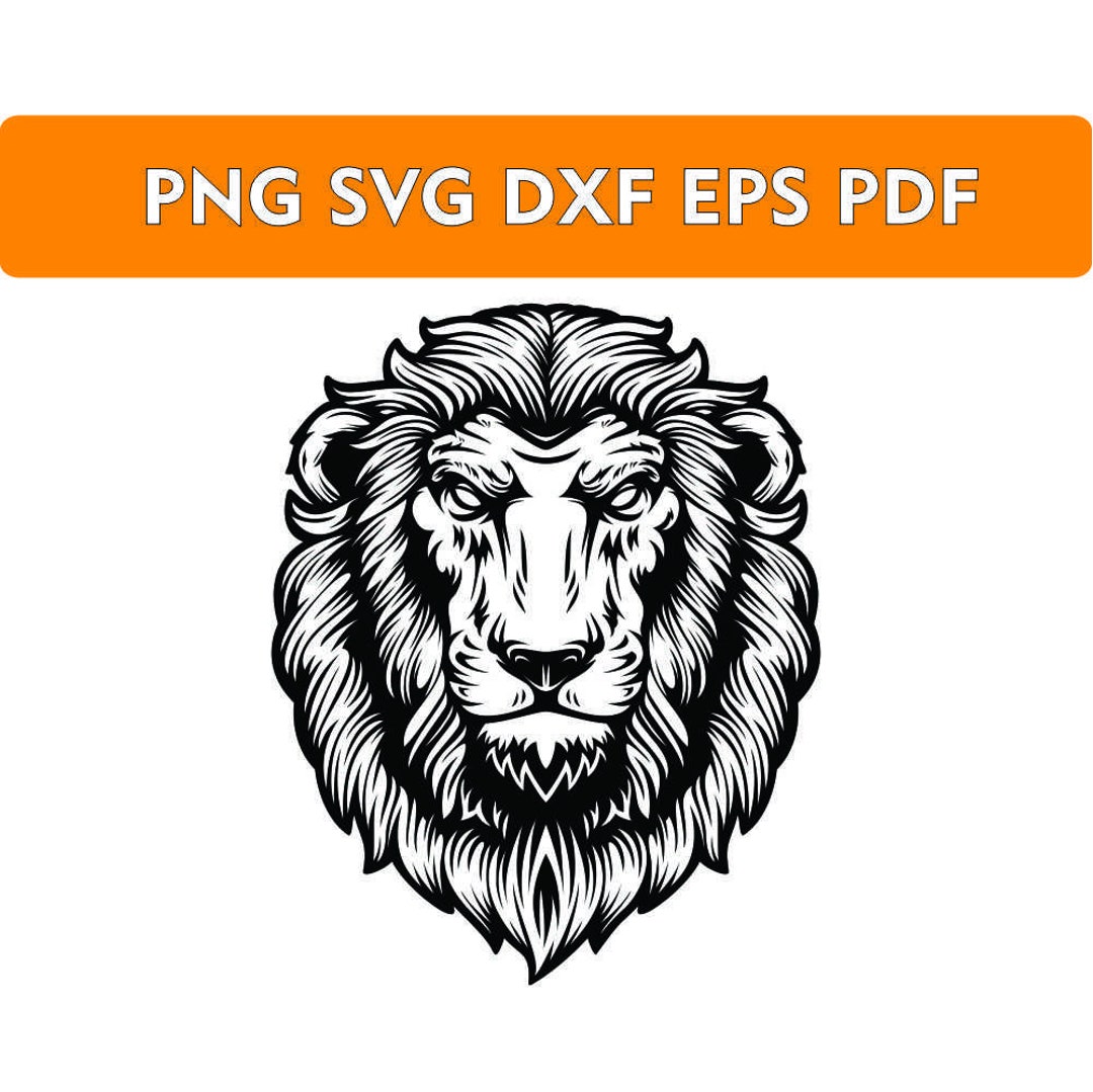 Lion Face svg Lion Head svg Lion svg Lion King svg Lions - Etsy Portugal