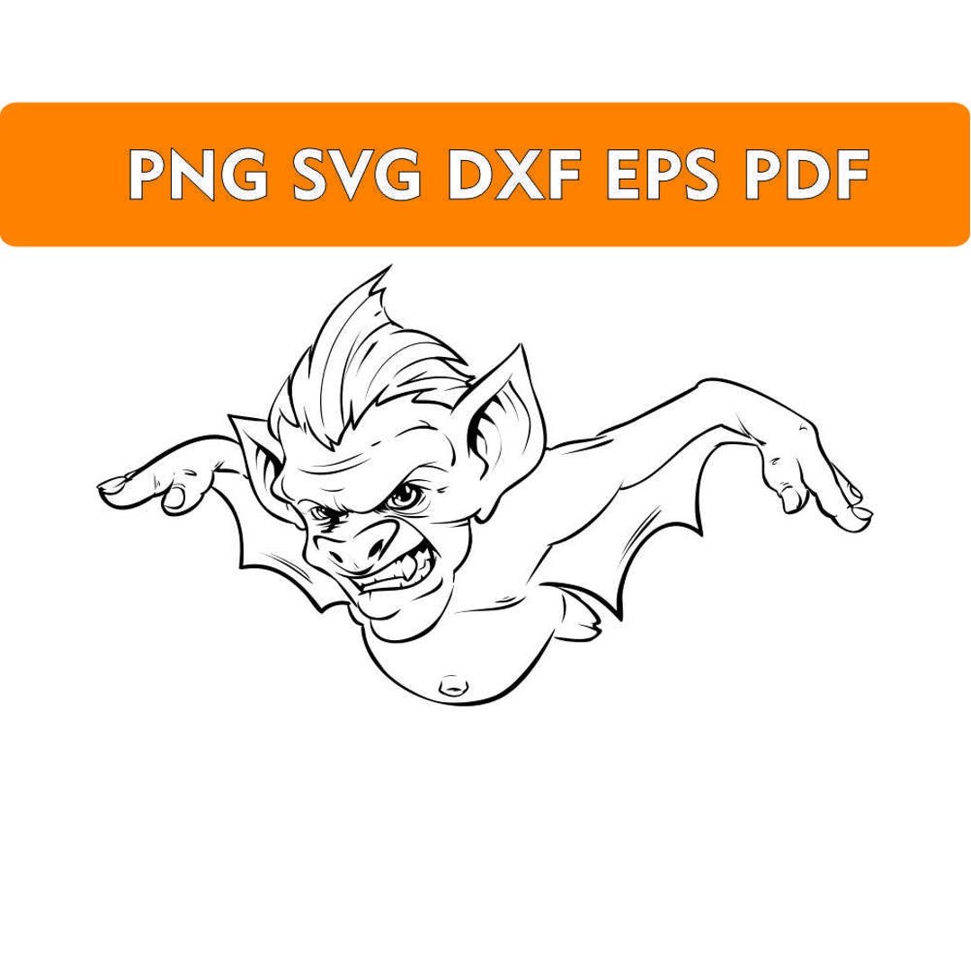 Bat SVG Halloween PNG Bat DXF Cut File Vinyl Decal for - Etsy Canada