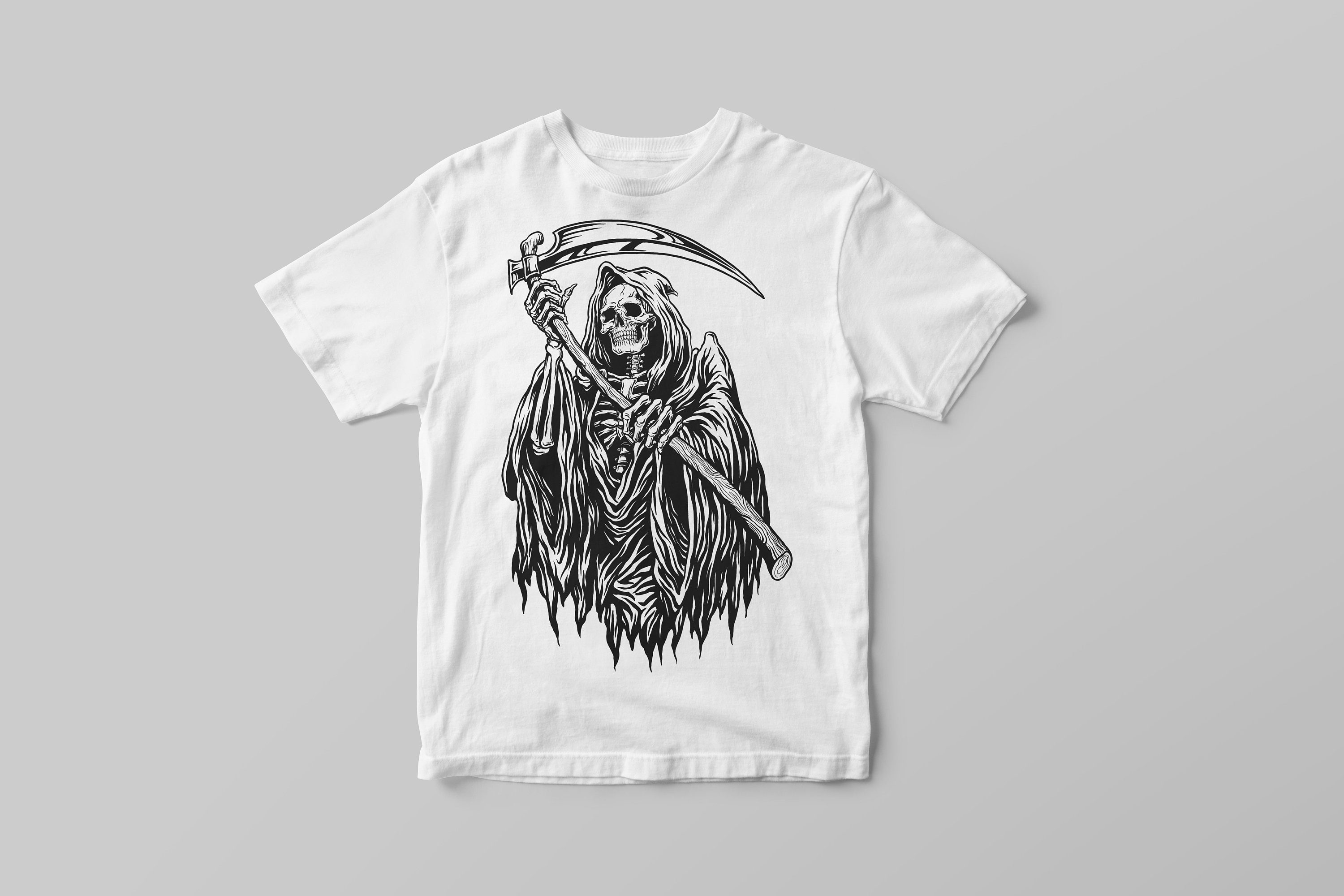 Reaper SVG, Skull DXF, PNG Shirt Design, Digital Cut Files, Instant ...