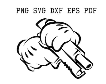 How To Draw Gangster Mickey Mouse