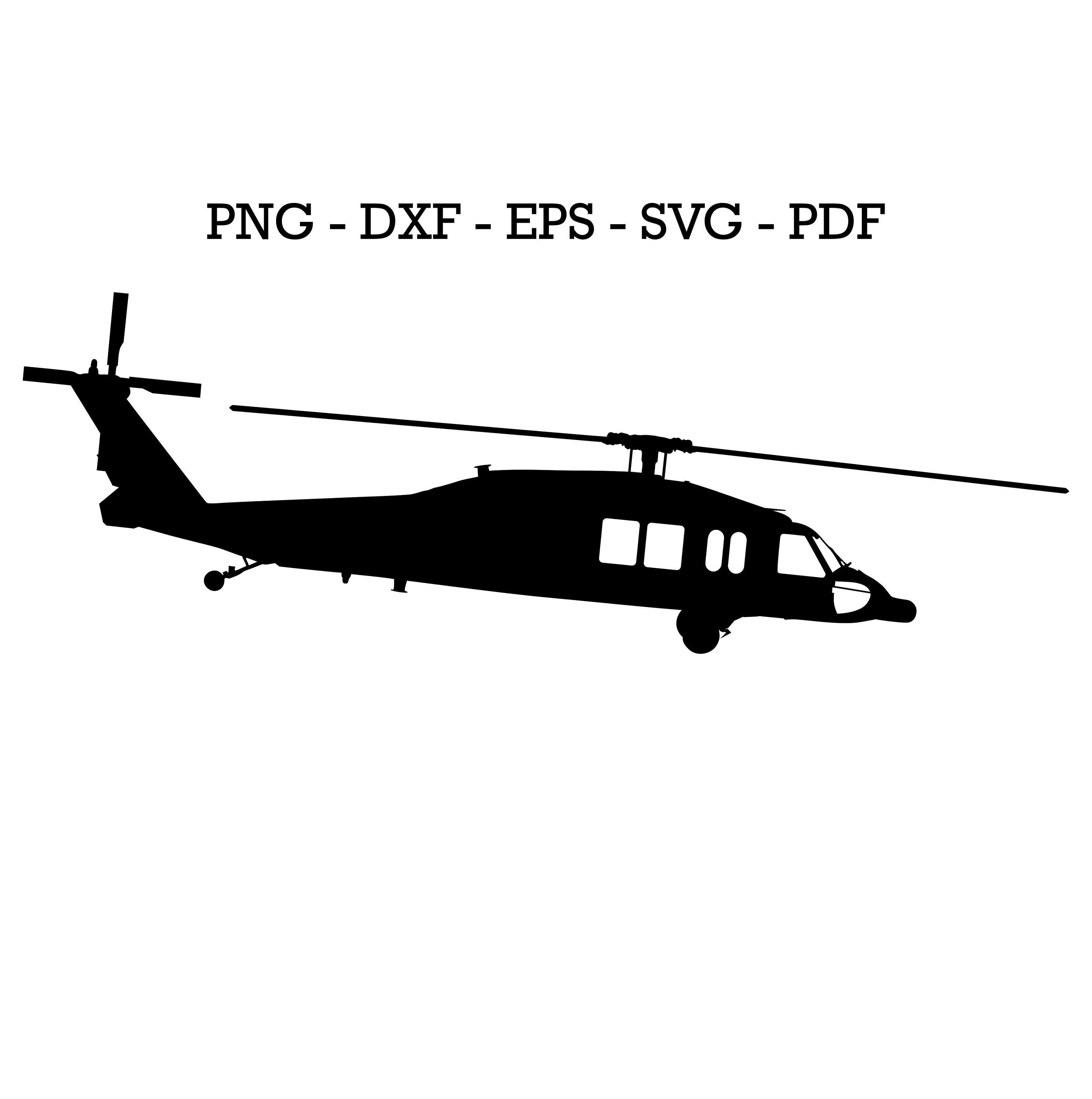 Uh 60 Blackhawk Silhouette