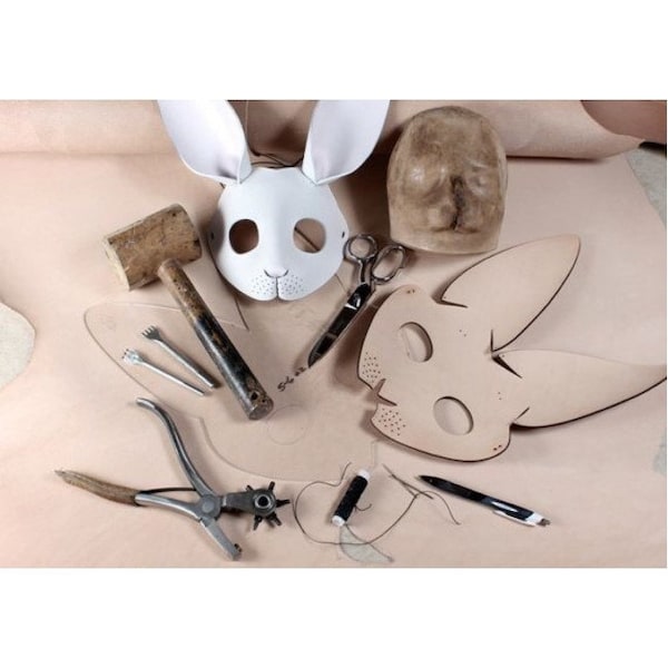 Bunny Mask - Etsy