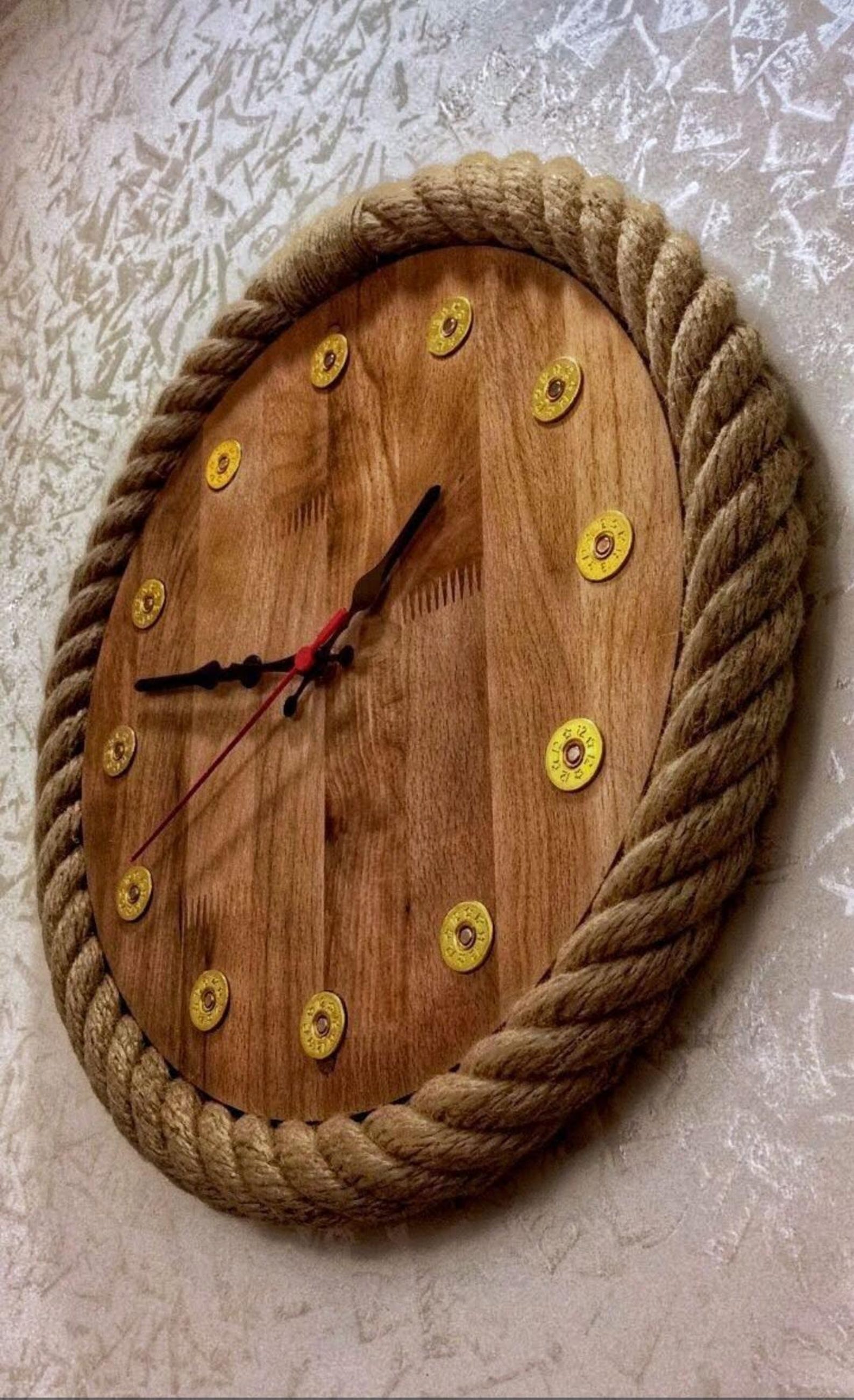 Decorative Wooden Clock - Etsy