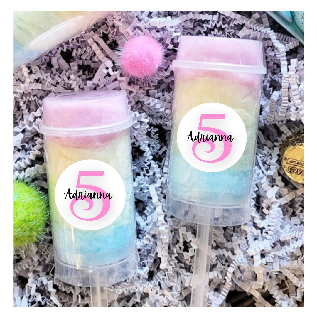 Cotton Candy Push Pops 6 Ct - Etsy