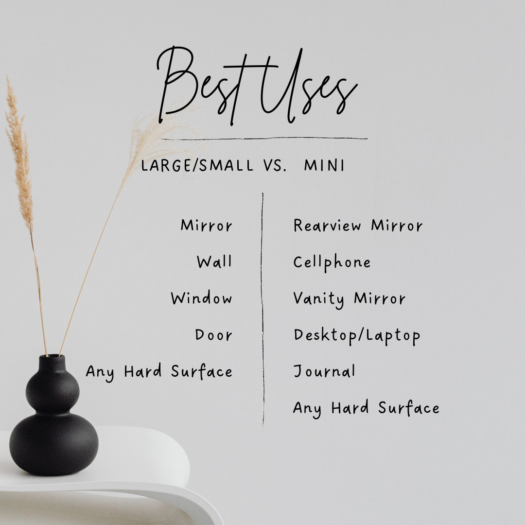 I Am Capable-inspirational Mirror Decals Wall Decals Peel & Stick i Am ...