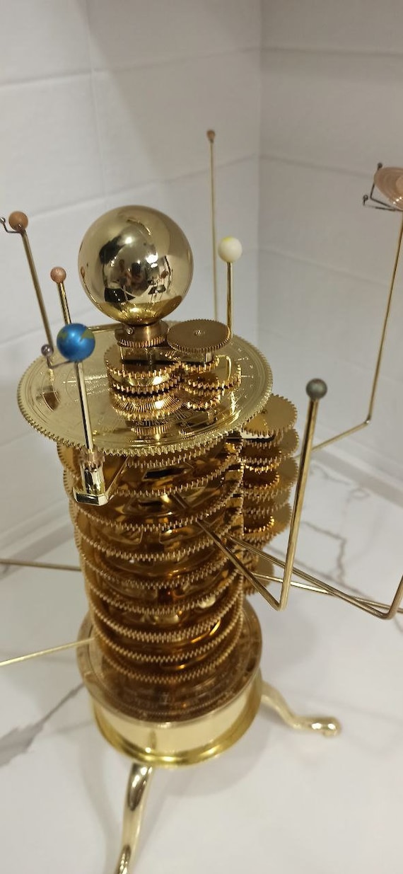 Brass Solar System Model