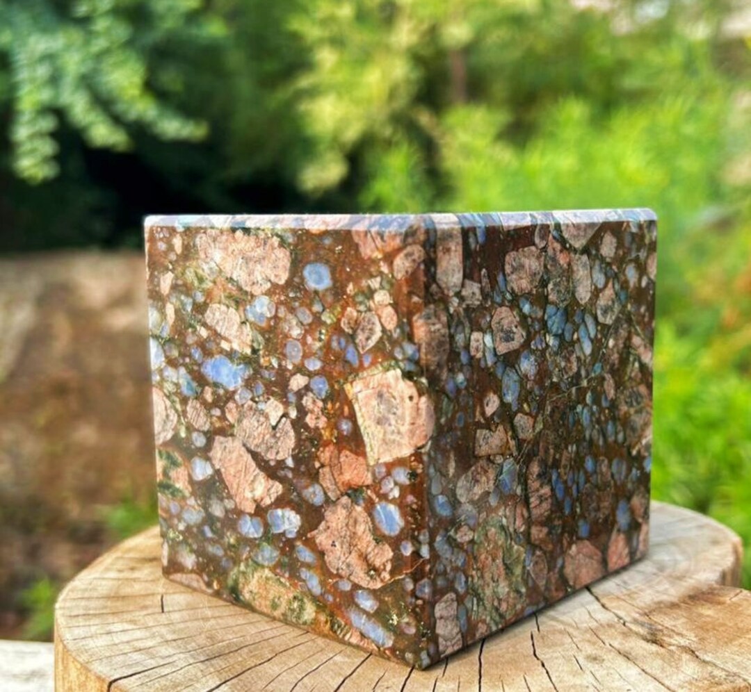 80 MM Large and Rare Que Sera Cube Natural Crystal Healing Gemstone ...