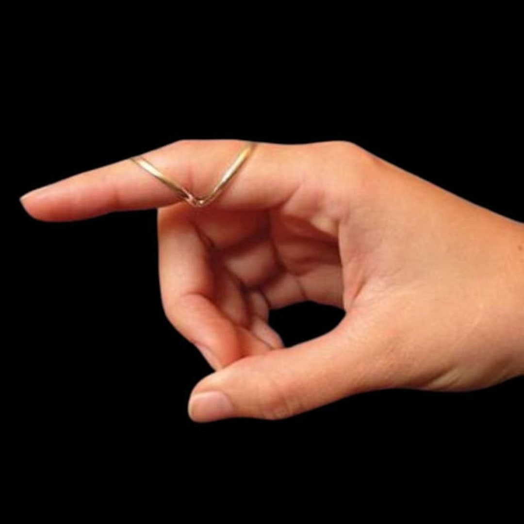 Silver Ring Splint Sterling Silver Swan Neck Splint for PIP or DIP ...