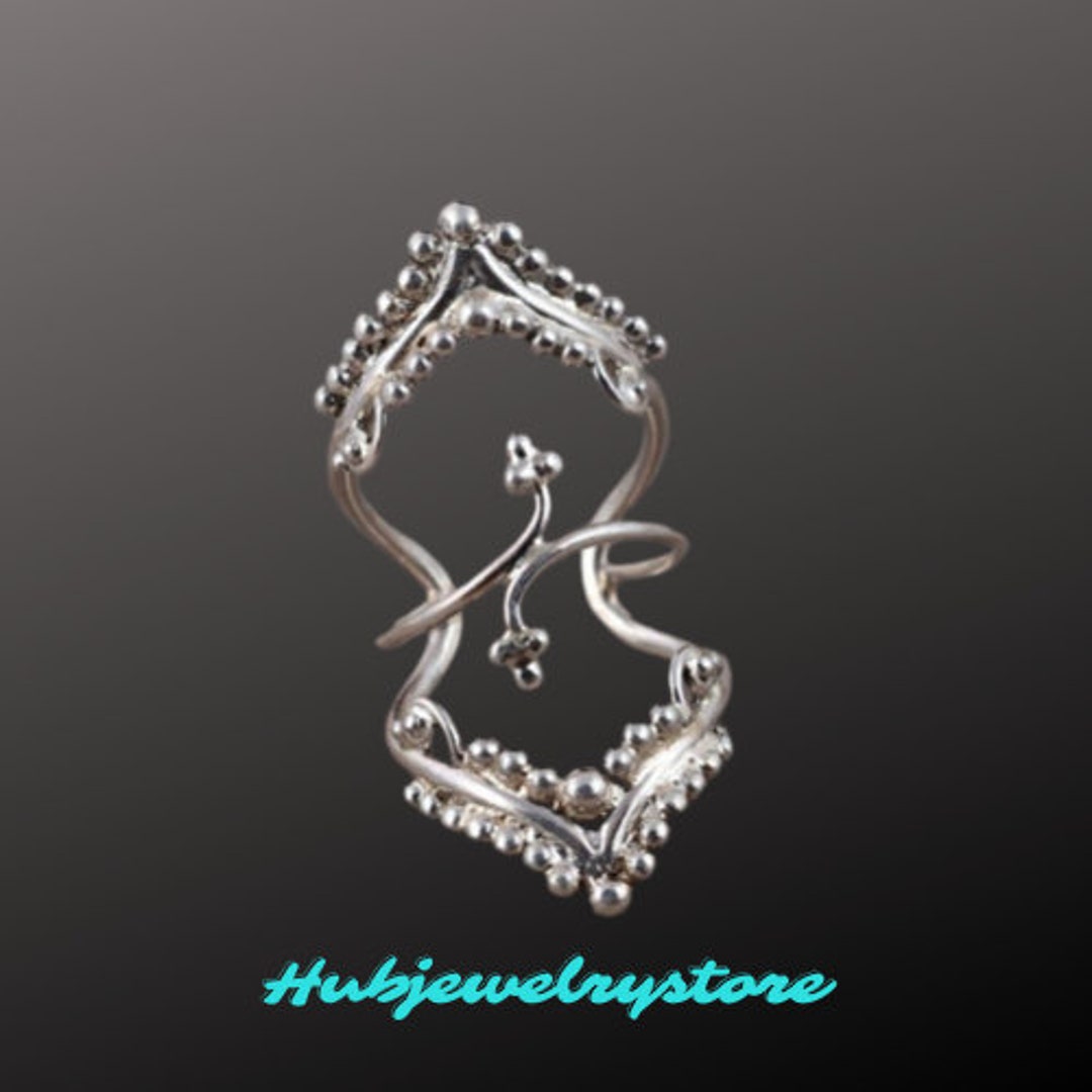 Swan Splint Ring Sterling Silver Swan Splint Ring RA Rheumatoid ...
