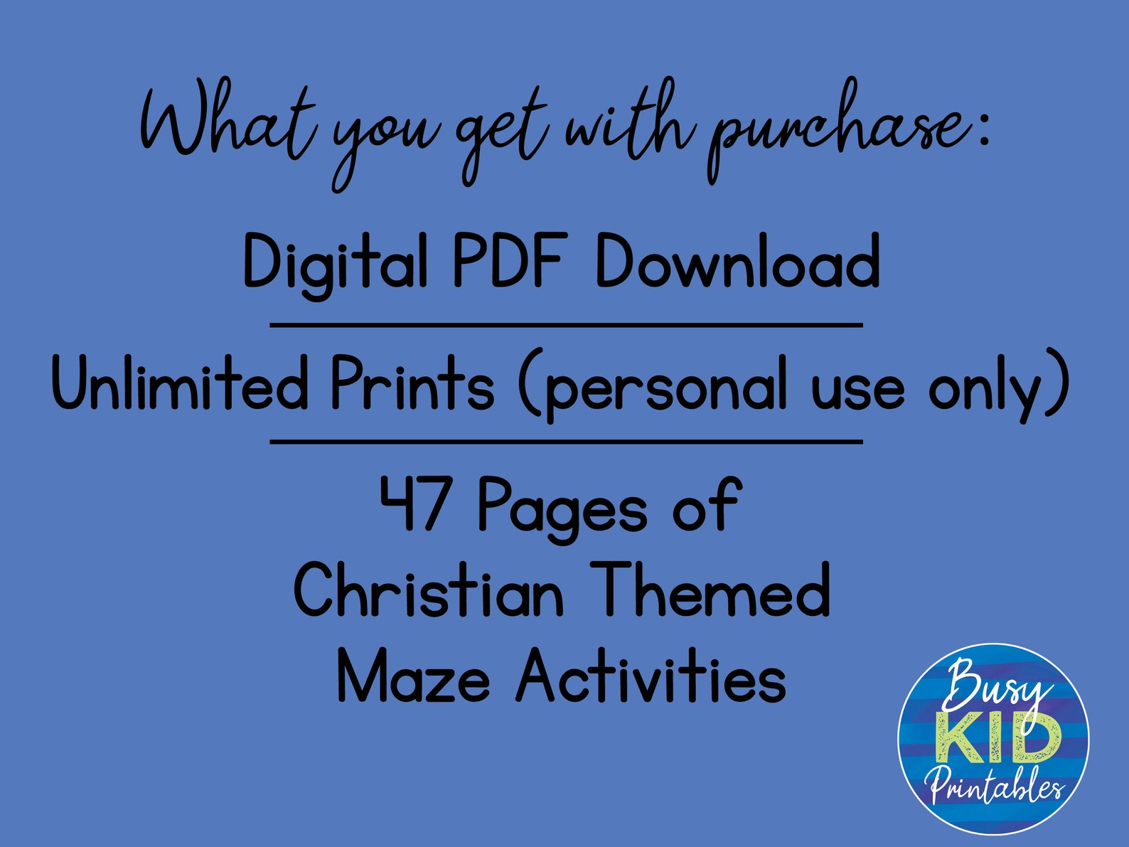 Bible Preschooler Printable - Easy Mazes for Kids - Christian Activity ...