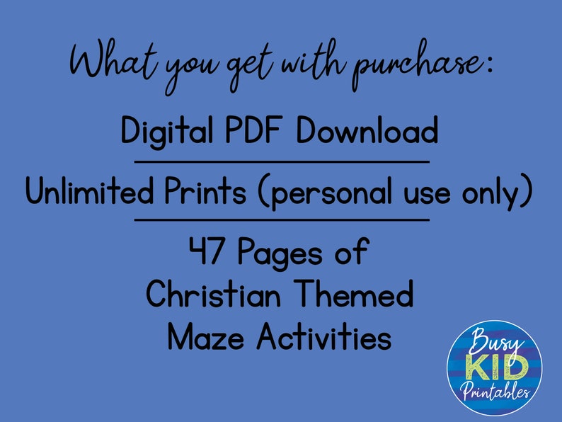 Bible Preschooler Printable - Easy Mazes for Kids - Christian Activity ...