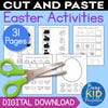 Halloween Scissor Skills Printable - Cute Cut and Paste Activity Pages ...