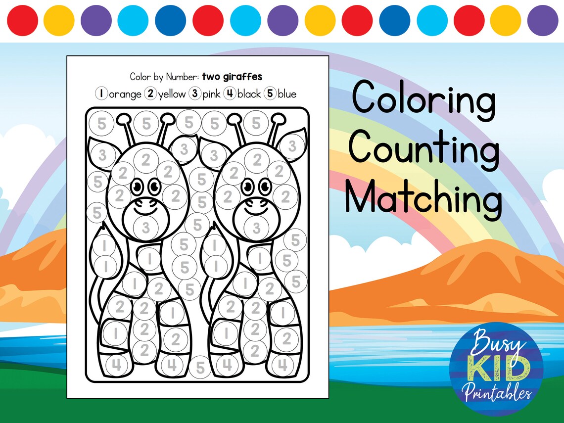 Noah's Ark Bible Story Dot Marker Printable - Christian Dab a Dot ...