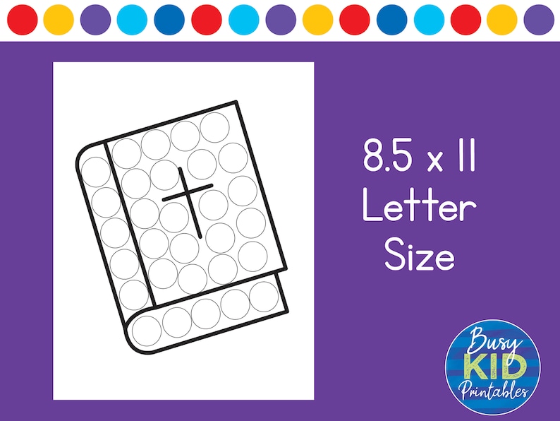 Easter Bible Story Dot Marker Printable Activity - Christian Dab a Dot ...