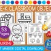 Prek Scissor Skills Printable Cut and Paste Activity Pages for ...