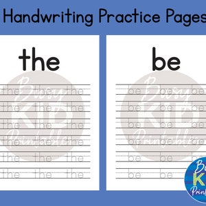 Bible Preschooler Printable - Sight Words - Christian Activity Pages ...