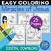 Miracles of Jesus Printable - Bible Coloring - Christian Activity Pages ...