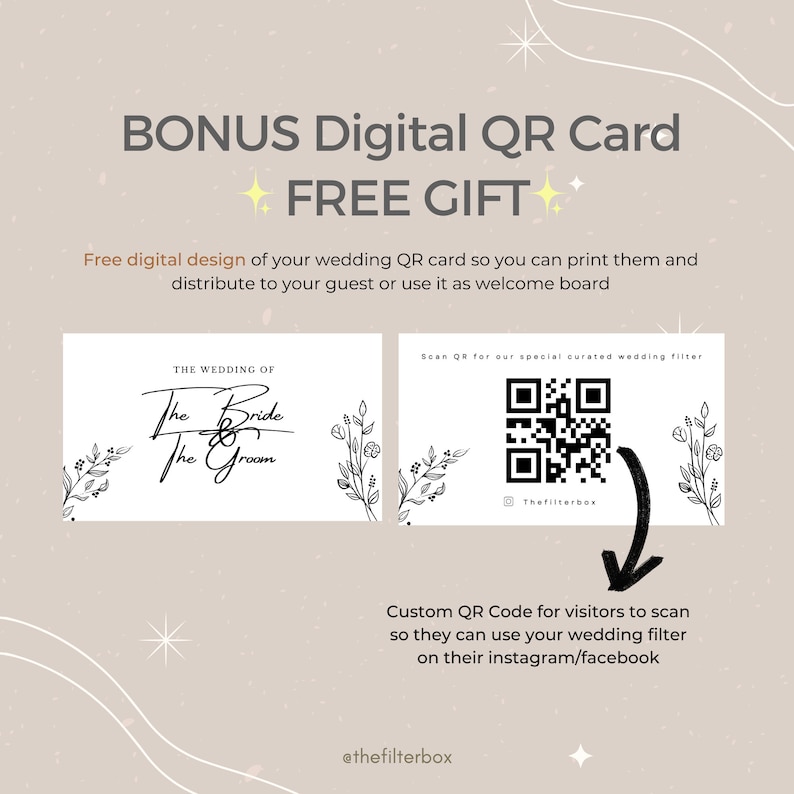 Elegant Classy Wedding Facebook & Instagram Story Filter, Instagram ...