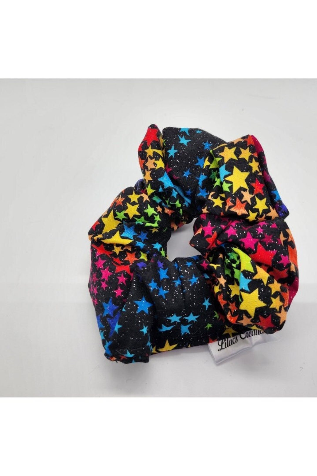 Starry Night Sparkle: the Glittering Star Scrunchie Add - Etsy
