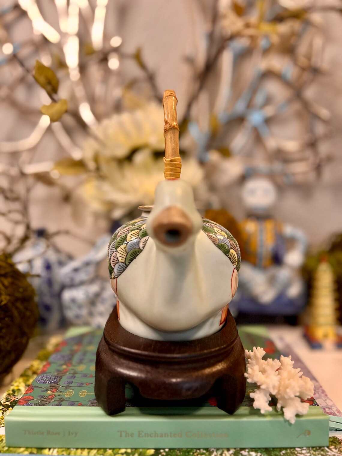 Ceramic Duck Teapot With Stand - Etsy