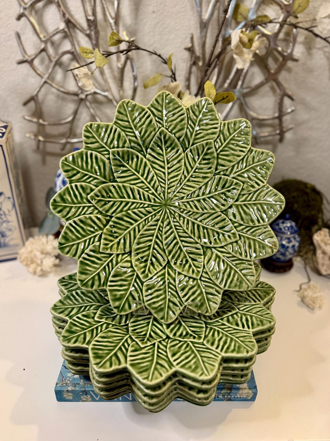 Bordallo Pinheiro Portugal Lemon Leaf Charger / Chop Plate - Etsy
