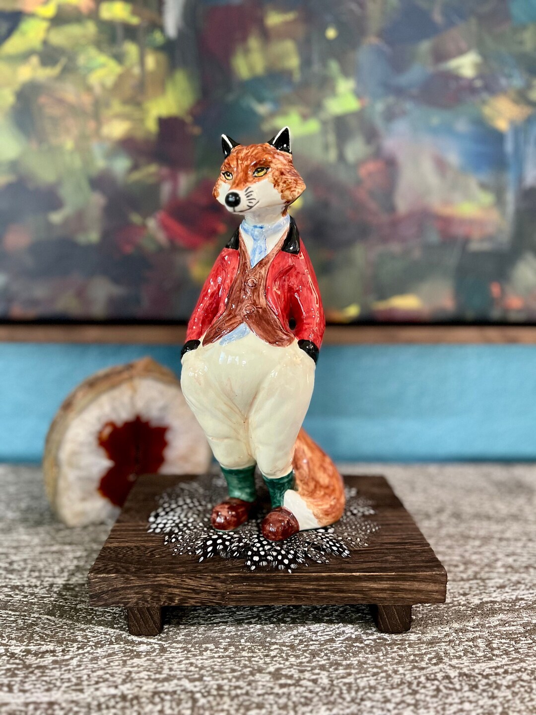 Sir Freddy Fox Figurine From the Country Gentlemen Series Made in ...