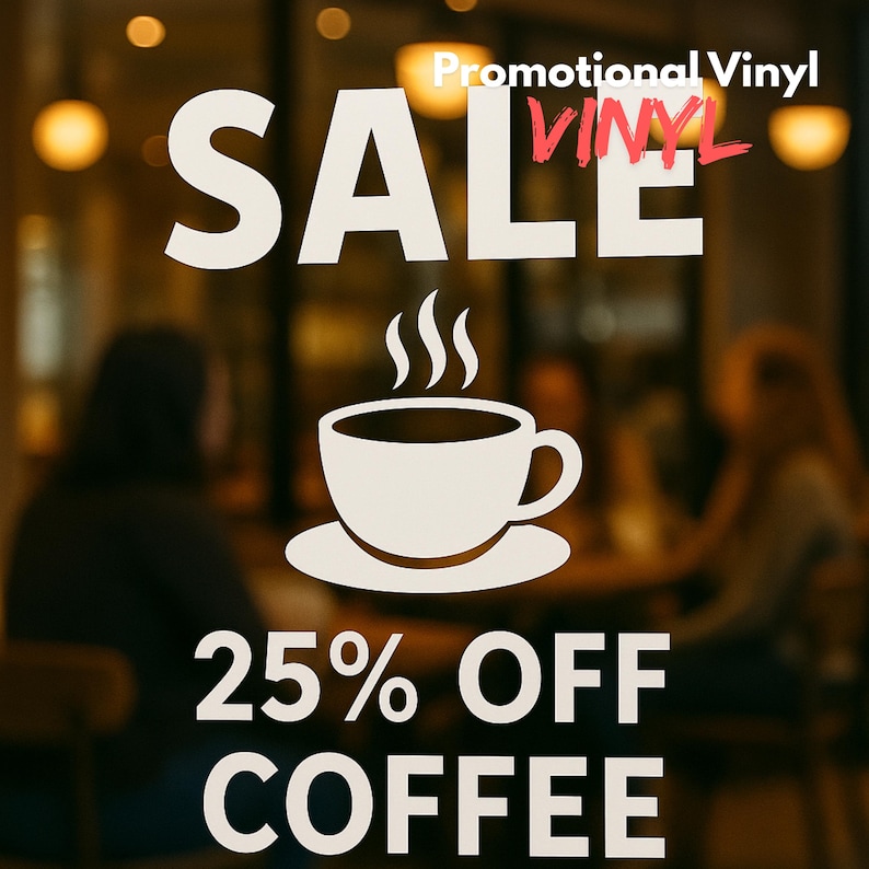 Custom Removable Vinyl Decals: Business Logo, Easy Peel, Temporary ...
