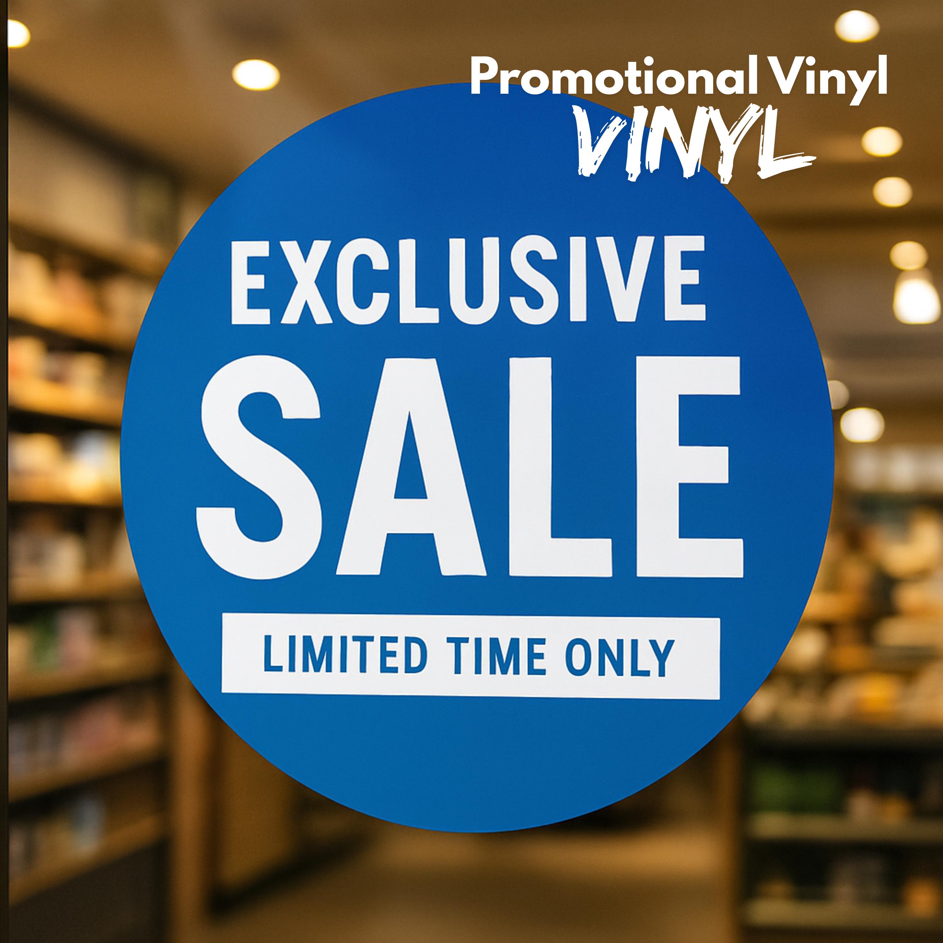Custom Removable Vinyl Decals: Business Logo, Easy Peel, Temporary ...