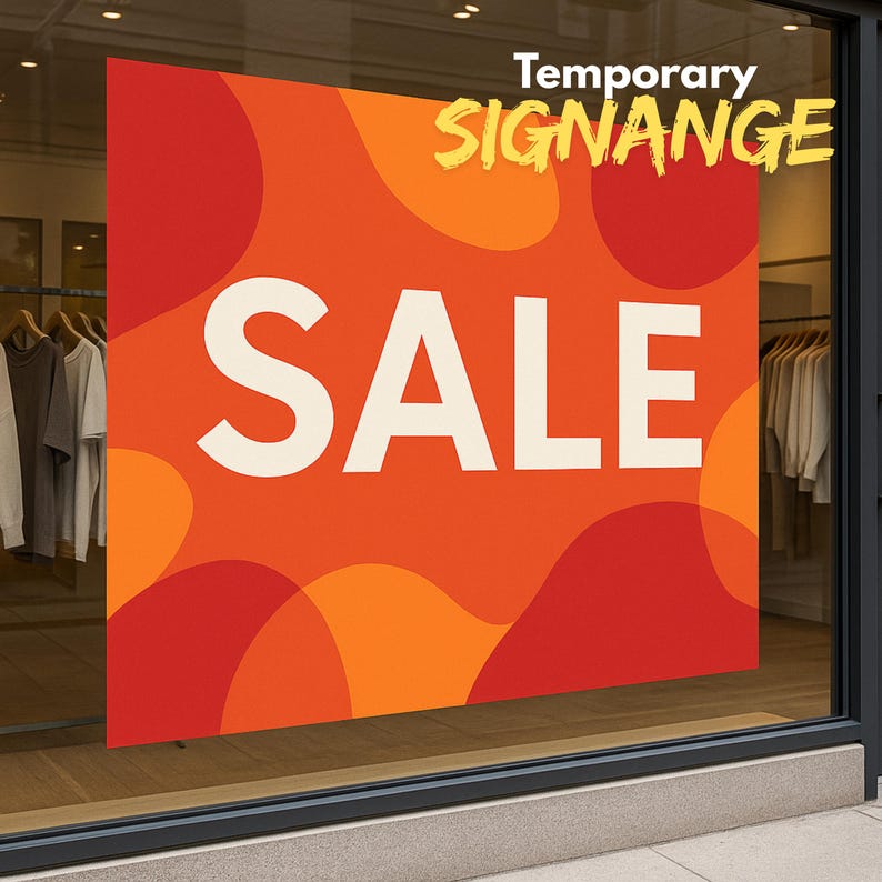 Custom Removable Vinyl Decals: Business Logo, Easy Peel, Temporary ...