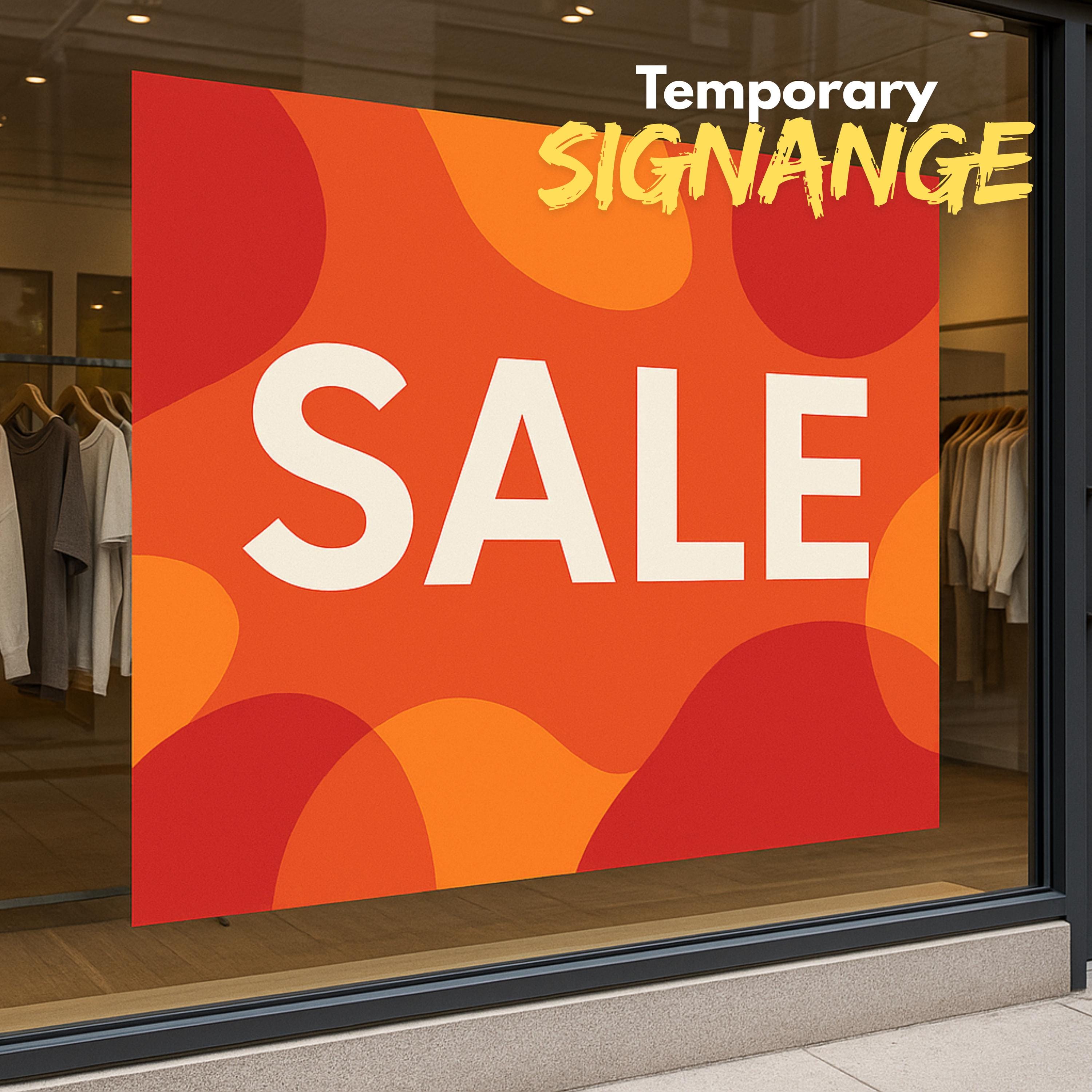 Custom Removable Vinyl Decals: Business Logo, Easy Peel, Temporary ...