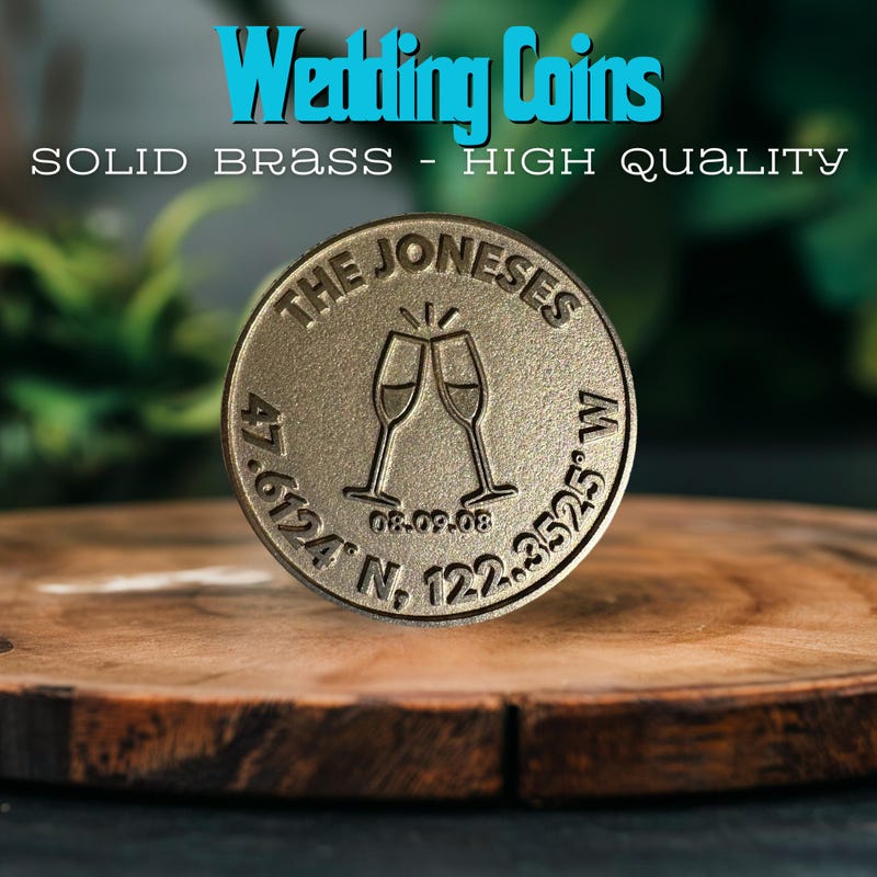 Challenge Coin Wedding Favors - Etsy