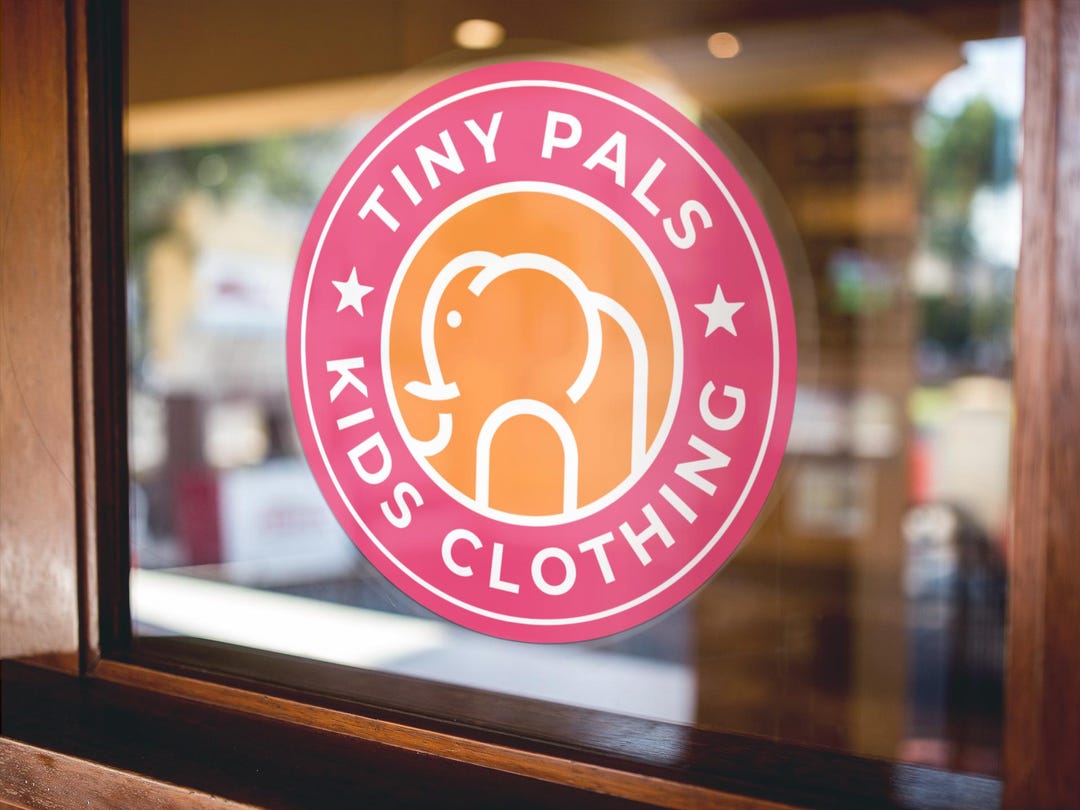 Removable Window Clings - Custom Logo Stickers for Business Windows ...