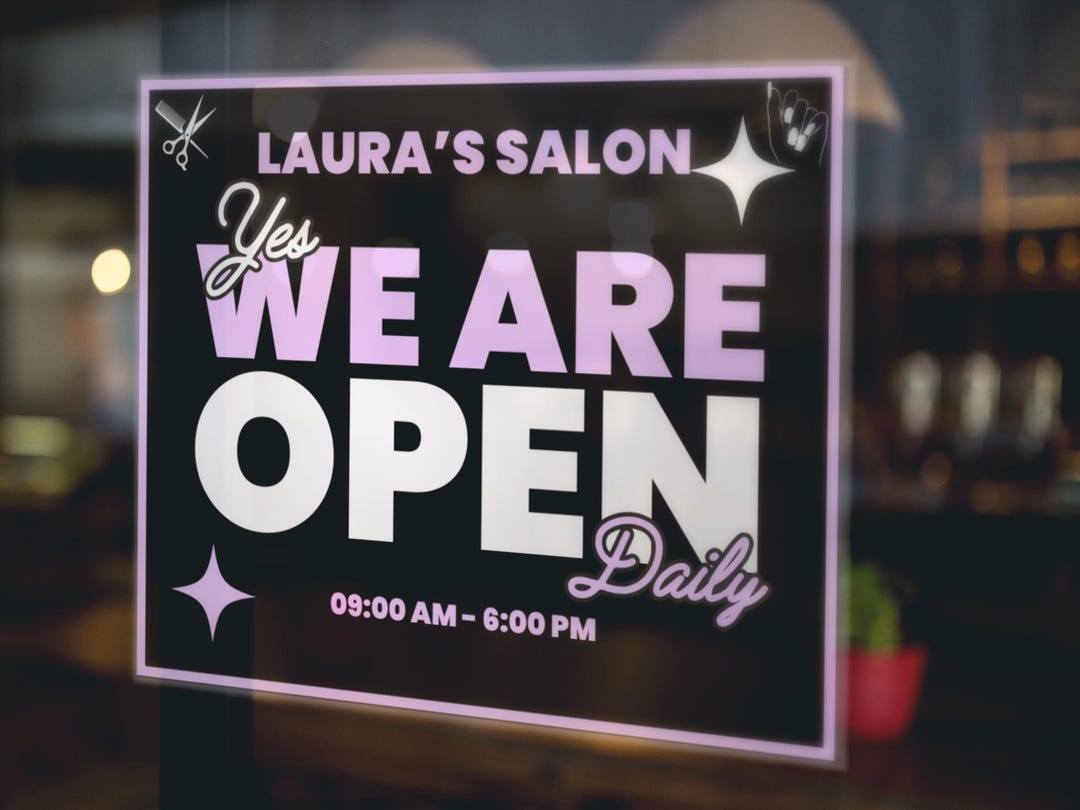 Storefront Decals Business Window Decal Custom Window Decals Stickers ...