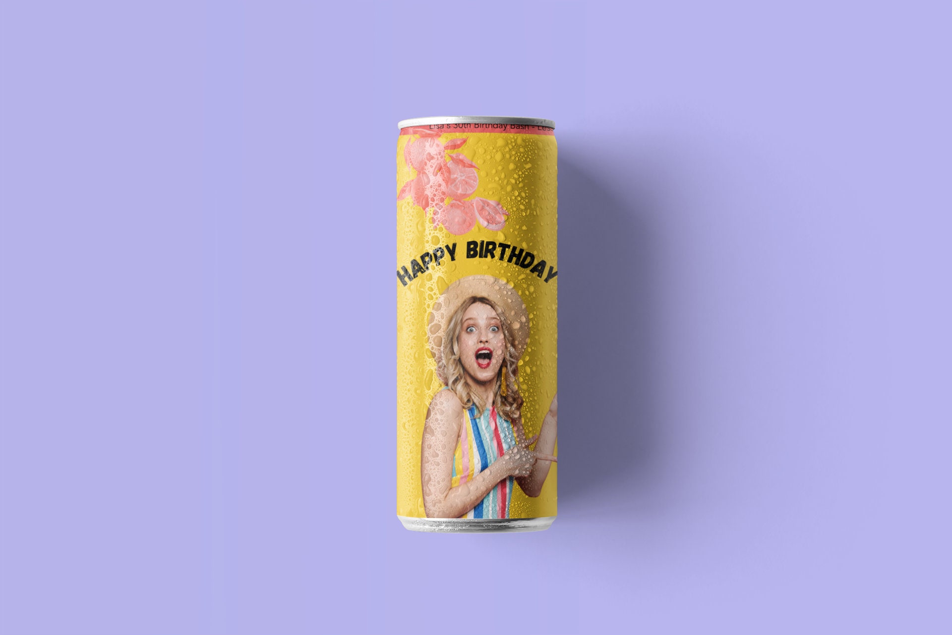 Custom Seltzer Can Labels: Personalized Party Stickers - Etsy