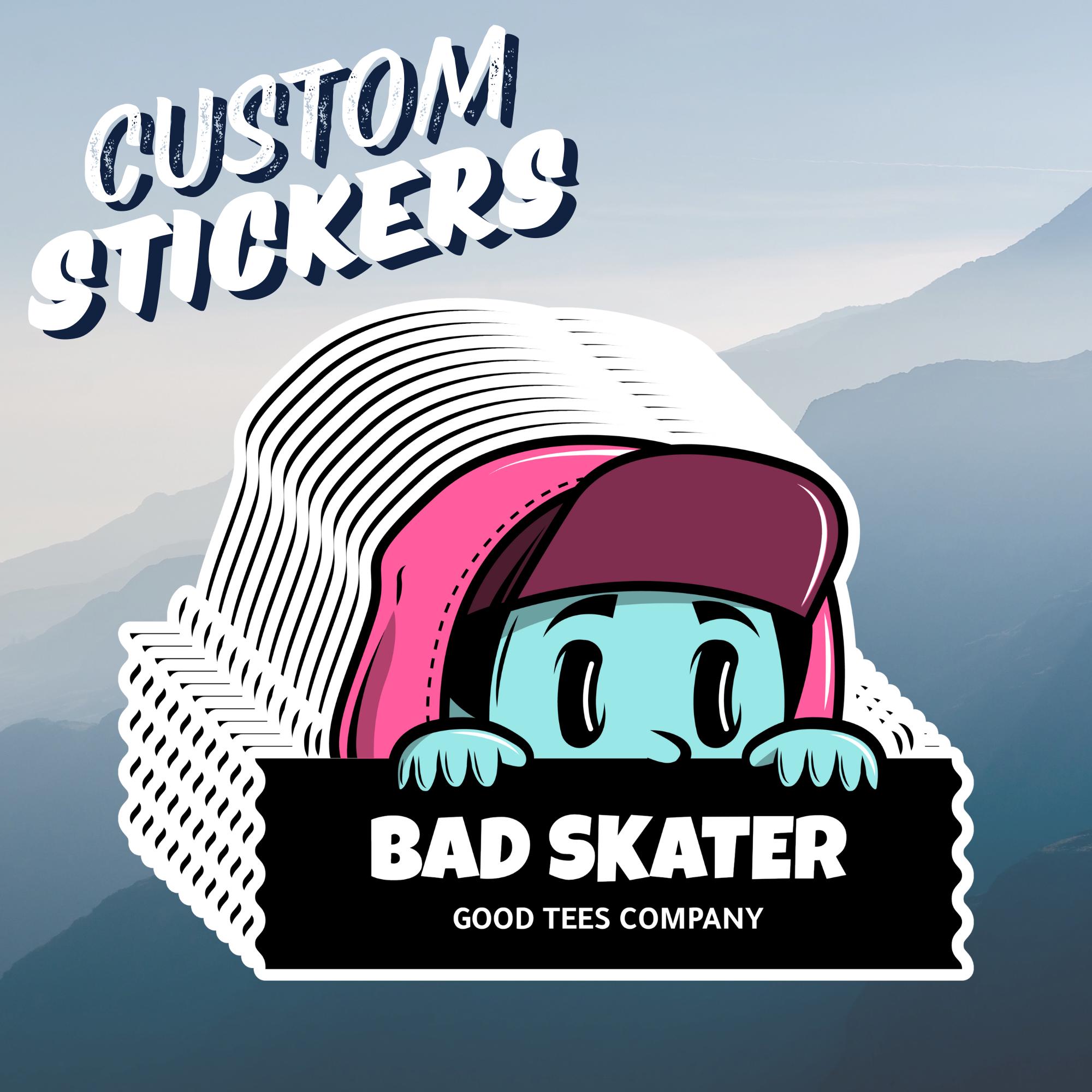Custom Vinyl Stickers: Diecut Decals, Logo Stickers - Etsy