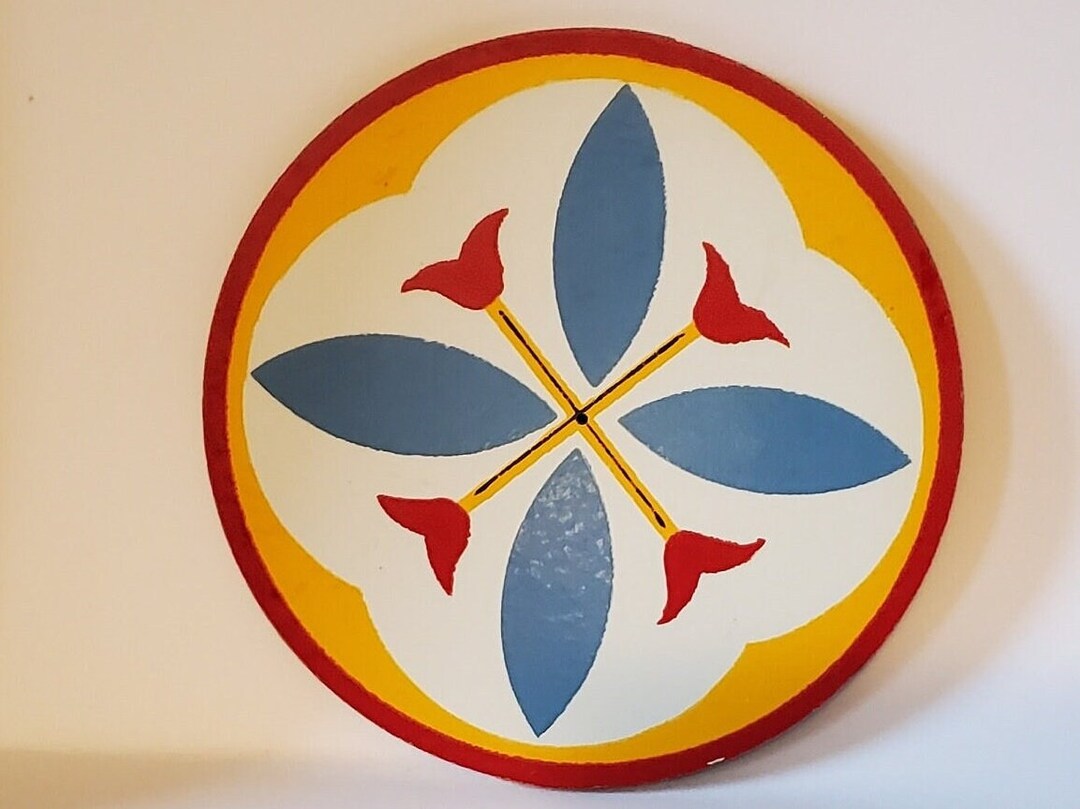 Rare Vintage ''friendship'' Hex Signs PA Dutch 5” Masonite - Etsy