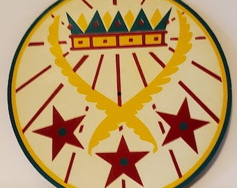 Vintage Distelfink Hex Signs PA Dutch 8” Masonite - Etsy