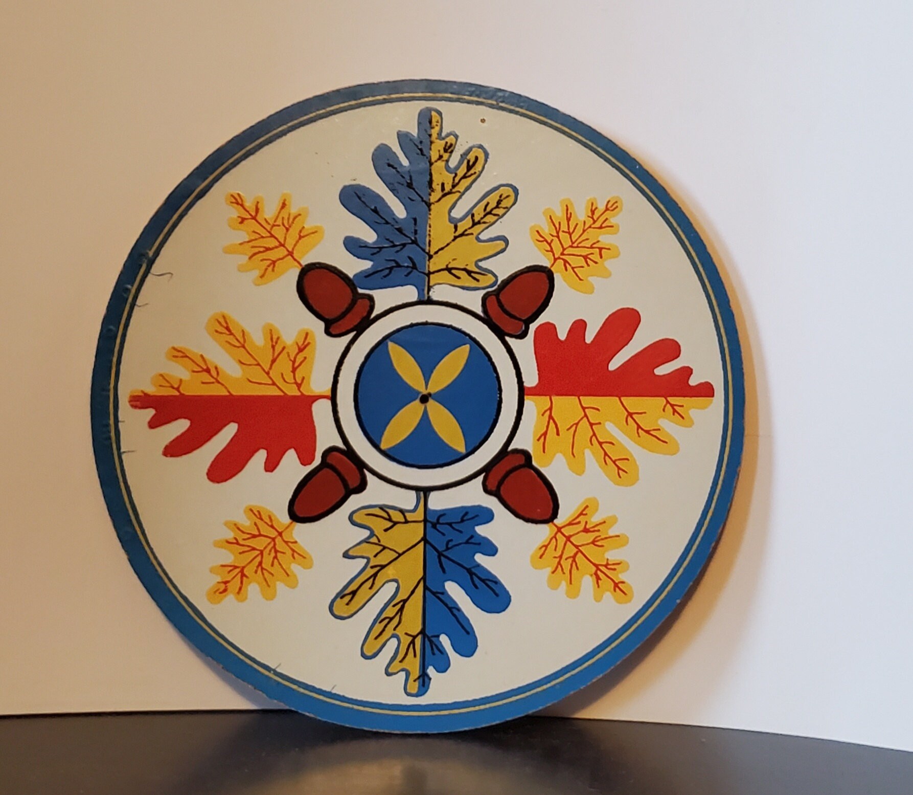 Vintage Mighty Oak Sign Hex Signs PA Dutch 5 Masonite - Etsy