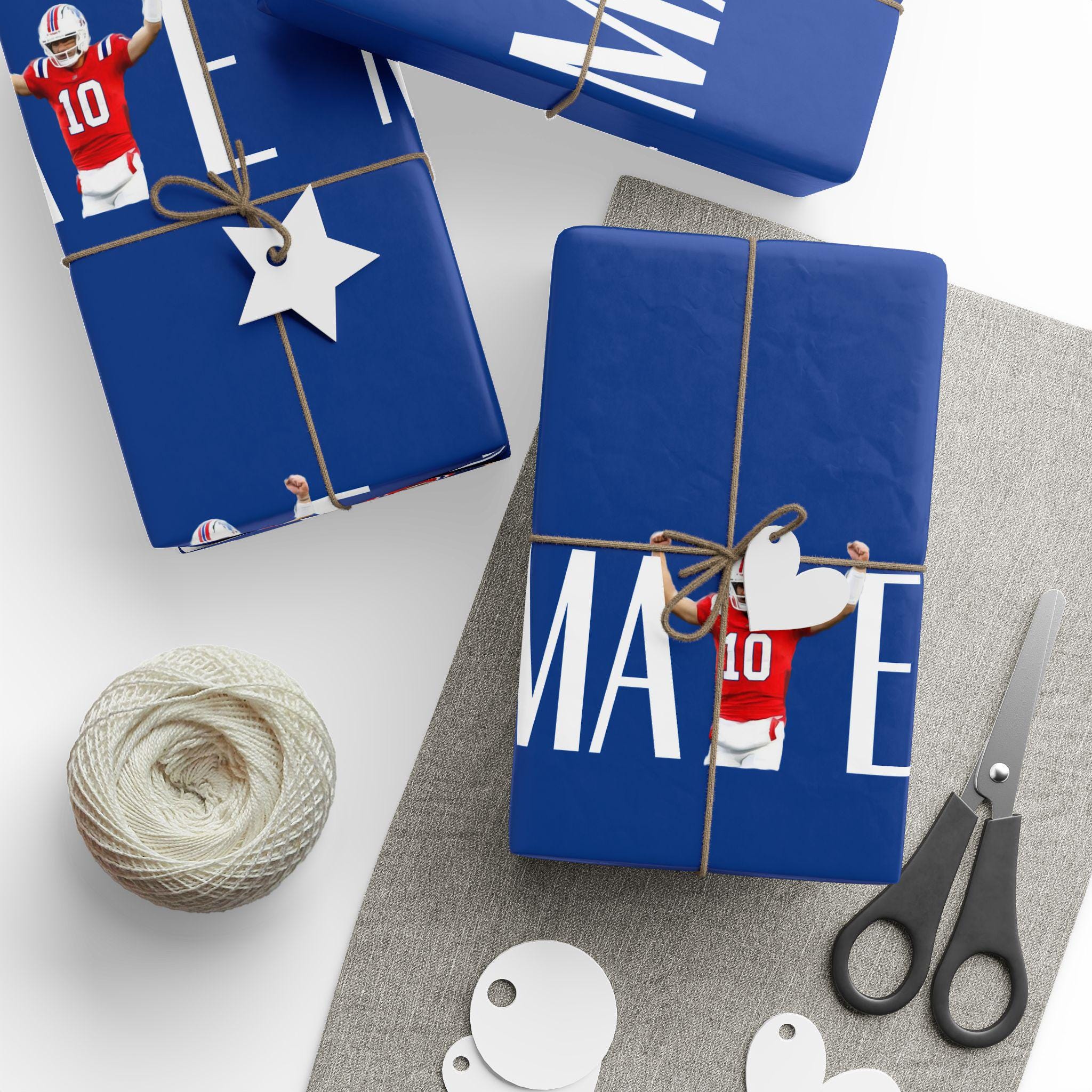 Drake Maye Wrapping Paper, Drake "drake Maye" Maye Christmas Gift - Etsy