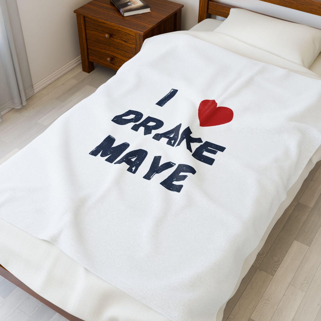Drake Maye Blanket, Drake Maye Christmas Gift, Drake Maye Fan Gift ...