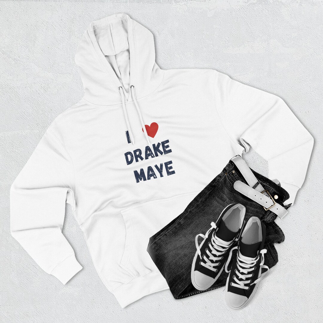 I Love Drake Maye Hoodie, Drake Maye MVP Sweatshirt, Drake Maye Fan ...