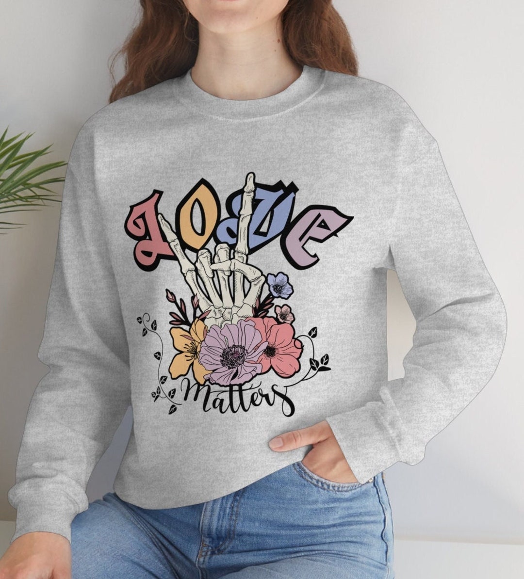 Asl Sweatshirt, Skeleton Sweat, Asl Inclusion Matters Teacher Gift, Asl ...