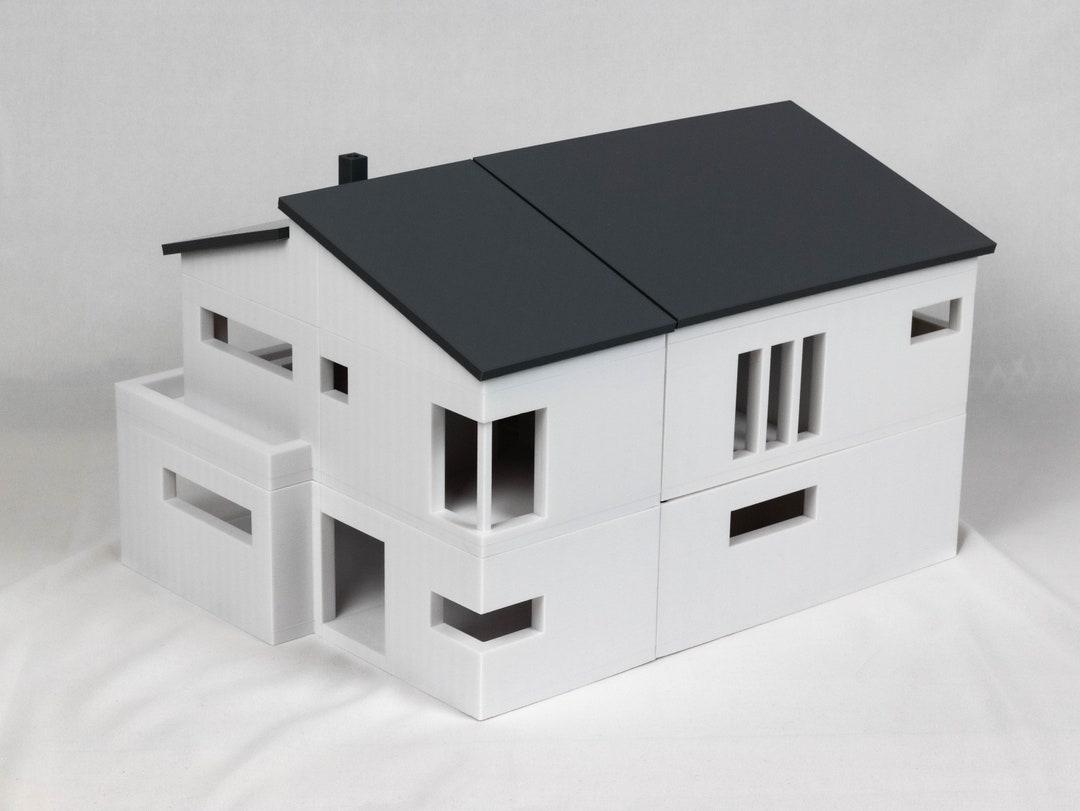 Personalized House Model 1:50 Architectural Model Own House - Etsy