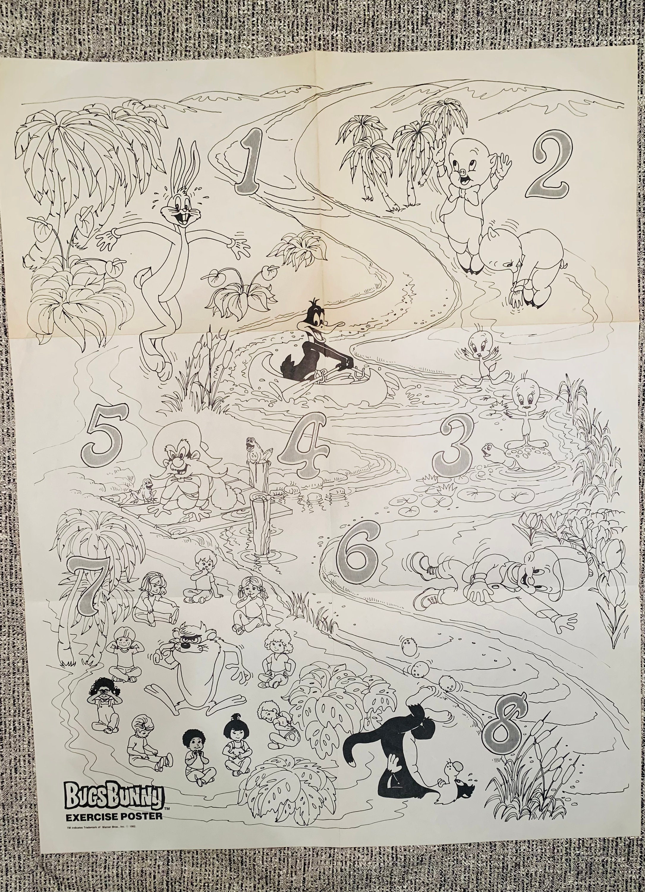 Bugs Bunny Exercise & Adventure Album - Etsy