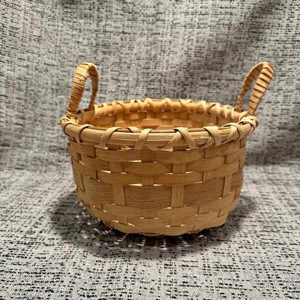 Woven Basket With Handle - Etsy
