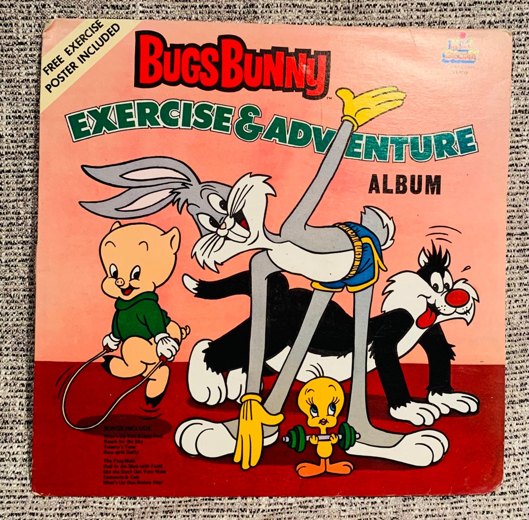 Bugs Bunny Exercise & Adventure Album - Etsy