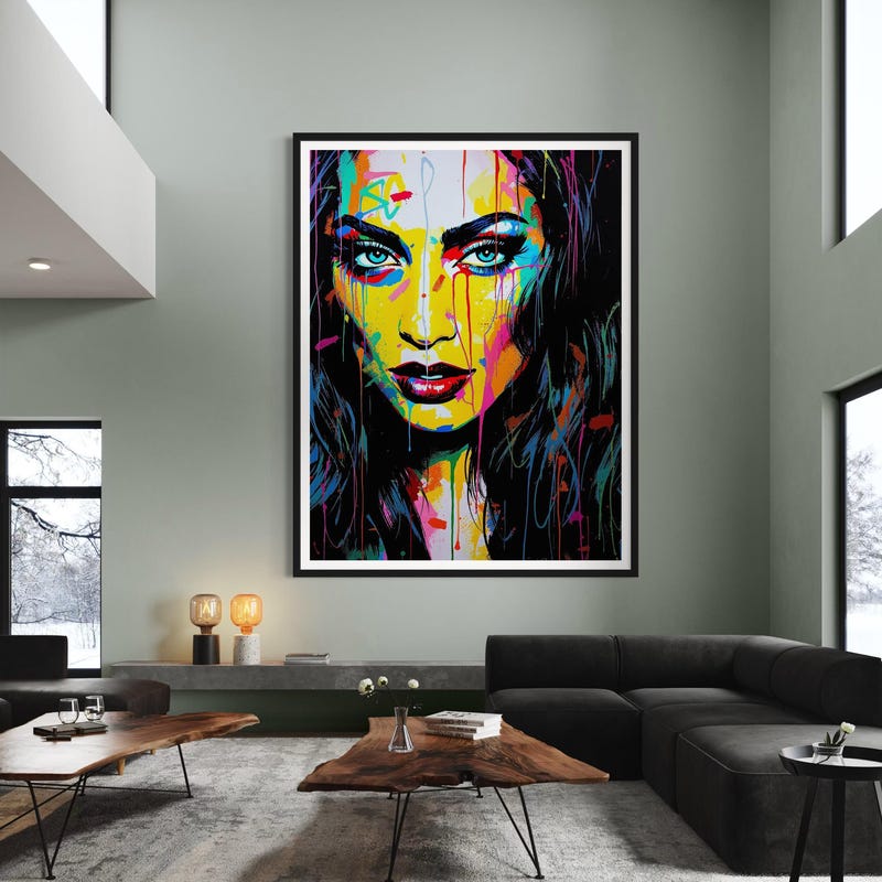 Jennifer Lopez Wall - Etsy