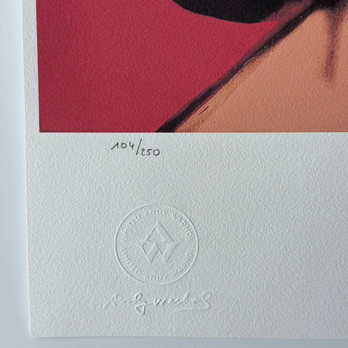 Genummerde Editie ANDY WARHOL Judy Garland - Certificaat Leo Castelli ...